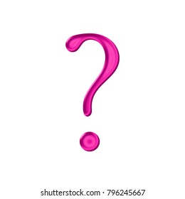 Soft Pastel Pink Yellow Question Mark 스톡 일러스트 1022374699 | Shutterstock