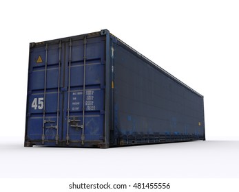 Shipping Container 3d Rendering Stock Illustration 481455556 | Shutterstock