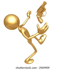 70 Shooting yourself in the foot Images, Stock Photos & Vectors ...