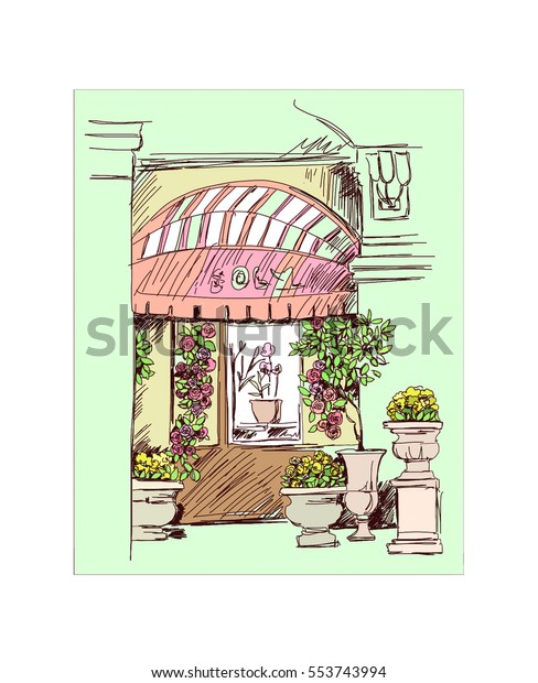 Showcase Drawing Stock Illustration 553743994 | Shutterstock