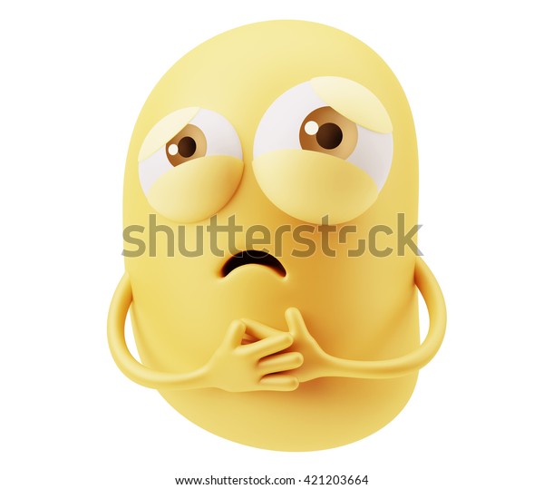 Sick Emoticon Face 3d Rendering Stock Illustration 421203664 | Shutterstock