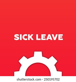 Sick Leave Stock Illustration 250195702 | Shutterstock