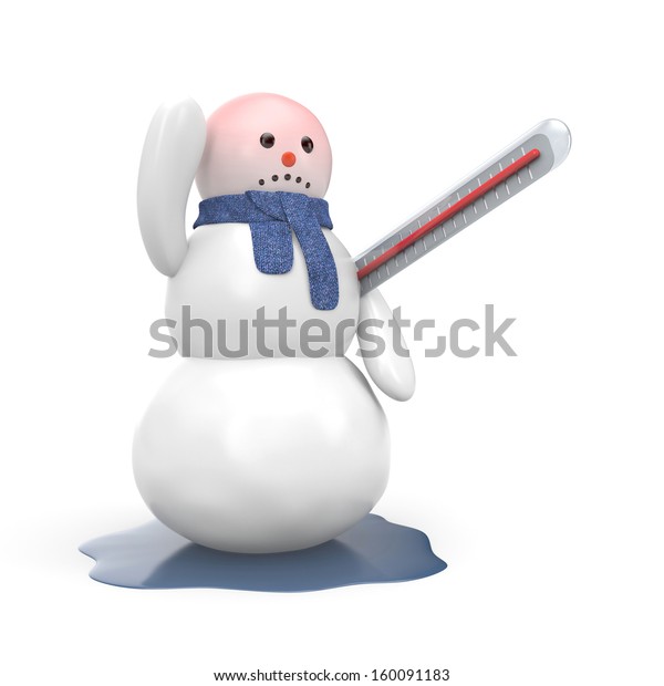 Sick Snowman Stock Illustration 160091183 | Shutterstock