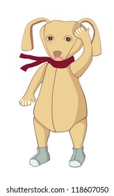 Sick Teddy Bear Headache Stock Illustration 118607050 | Shutterstock