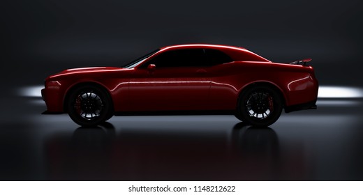 1,762 Muscle car side view Images, Stock Photos & Vectors | Shutterstock