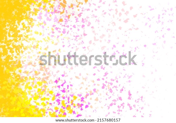 Side Confetti Background Yellow Purple Stock Illustration 2157680157 ...