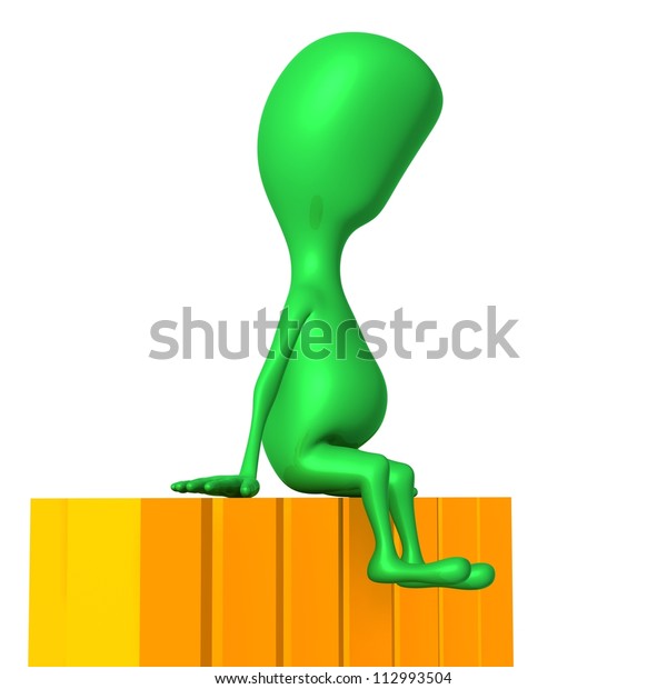 Side View 3d Puppet Seat On Stock Illustration 112993504 | Shutterstock