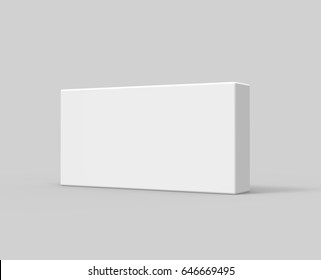 Side View 3d Rendering Tilt Blank Stock Illustration 646669495 ...