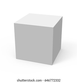 Side View 3d Rendering Tilt Blank Stock Illustration 646772332