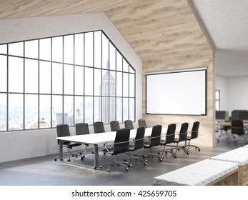 Side View Conference Table Interior Blank: Hình minh họa có sẵn ...