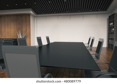 Simple Meeting Room Interior Stock Photo 1318849640 | Shutterstock