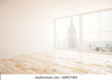 Side View Interior Design Blank Wall Stock Illustration 428917402 ...