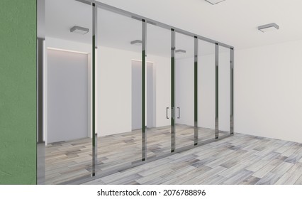Side View Modern Interior 3d Rendering Stock Illustration 2076788896 ...