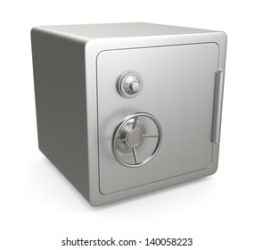 Front View Safe 3d Render 스톡 일러스트 140058202 | Shutterstock