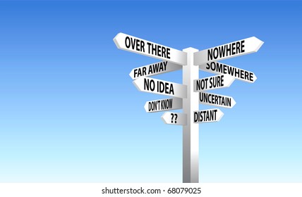 1,135 Road to nowhere sign 이미지, 스톡 사진 및 벡터 | Shutterstock