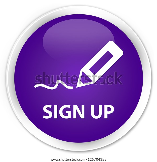 Sign Purple Button Stock Illustration 125704355 | Shutterstock