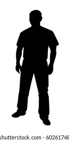 Silhouette Man Stock Illustration 60261748 | Shutterstock