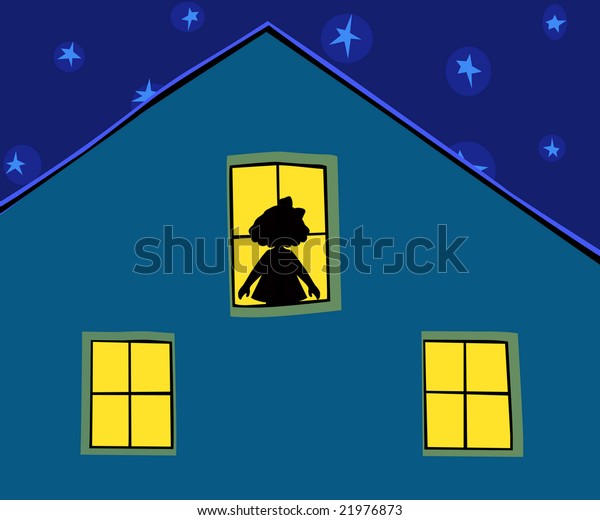 Silhouette Window Stock Illustration 21976873 | Shutterstock