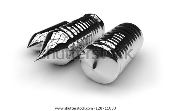 Silicon Ingot Stock Illustration 128711030