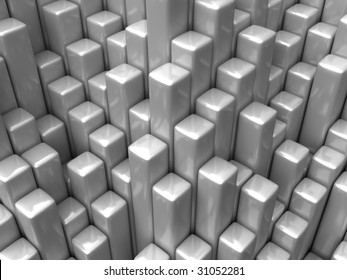 Silver Columns Background Stock Illustration 31052281 | Shutterstock