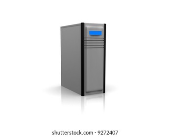 Hand Drawing Illustration Cpu Computer Cpu Stock Vector (Royalty Free ...