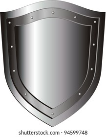 Silver Shield Stock Illustration 94599748 | Shutterstock