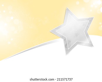 Silver Star Background Stock Illustration 211571737 | Shutterstock