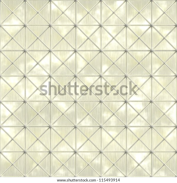Silver Tile Seamless Texture Stock Illustration 115493914