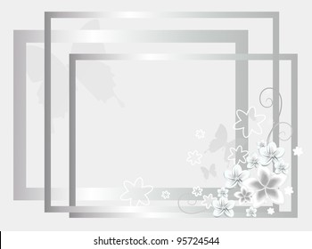 Silver Wedding Background Stock Illustration 95724544 | Shutterstock