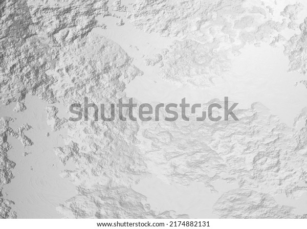 Silver White Wall Texture 3d Metal Stock Illustration 2174882131 ...