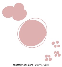 Simple Background Liquid Shape Design White Stock Illustration ...
