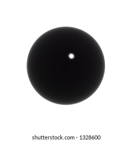 Simple Black 3d Ball Raytrace Texture Stock Illustration 1328600 ...