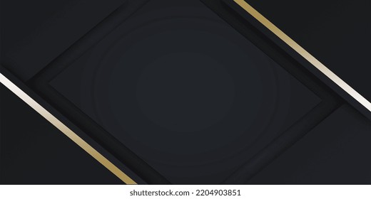 Simple Black Empty Background Design Stock Illustration 2204903851 ...