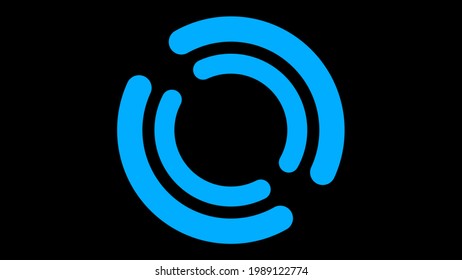 Simple Blue Loading Sign Background Stock Illustration 1989122774 ...