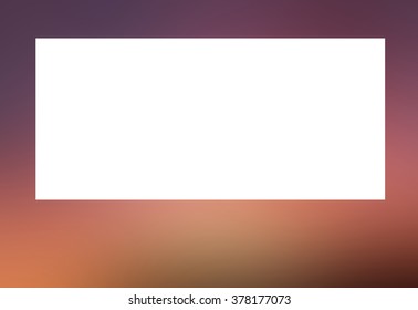 Simple Border Frame White Background Stock Illustration 378177073 ...