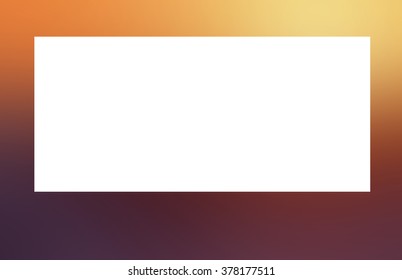 Simple Border Frame White Background Stock Illustration 378177511 ...