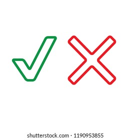 Simple Check Mark Icon: ภาพประกอบสต็อก 1190953855 | Shutterstock