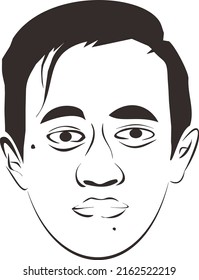 Simple Draw Face Human Stock Illustration 2162522219 | Shutterstock