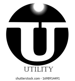Simple Elegant Logo Utility Stock Illustration 1698914491 | Shutterstock