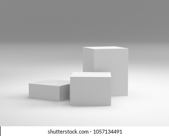 Simple Empty Window Box Display 3d 库存插图 1057134473 | Shutterstock
