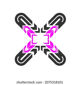 Simple Flat Logo Design Elegant Stock Illustration 2075318101 ...