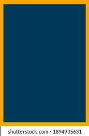 Simple Frame Two Color Simple Background Stock Illustration 1894935631 ...
