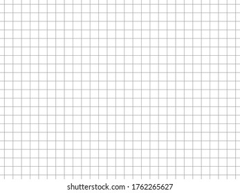 Simple Grid Paper Blank Sheet Cells Stock Vector (Royalty Free) 1729450666