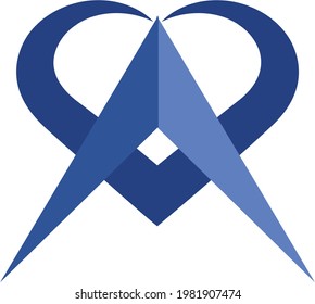 Simple Iconic Monogram Logos By Initials Stock Illustration 1981907474 ...