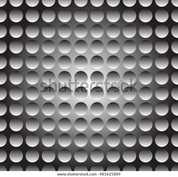 Simple Industrial Perforated Surface Pattern Template Stock ...