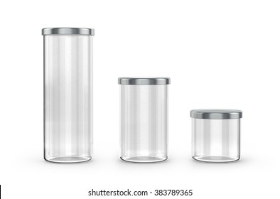 1,043 Glass jars different size Images, Stock Photos & Vectors ...