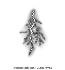 Simple Lightning Strike Design Idea Stock Illustration 2168578963 ...