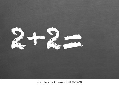 Simple Mathematical Equation Stock Illustration 358760246