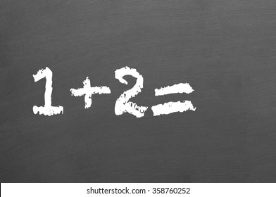 Simple Mathematical Equation Stock Illustration 358760246