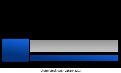 Simple Metallic Lower Third Design Cable Stock Illustration 2161644203 ...